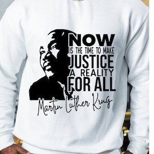 Martin Luther King Sweat Shirt Black History Black Culture - Etsy
