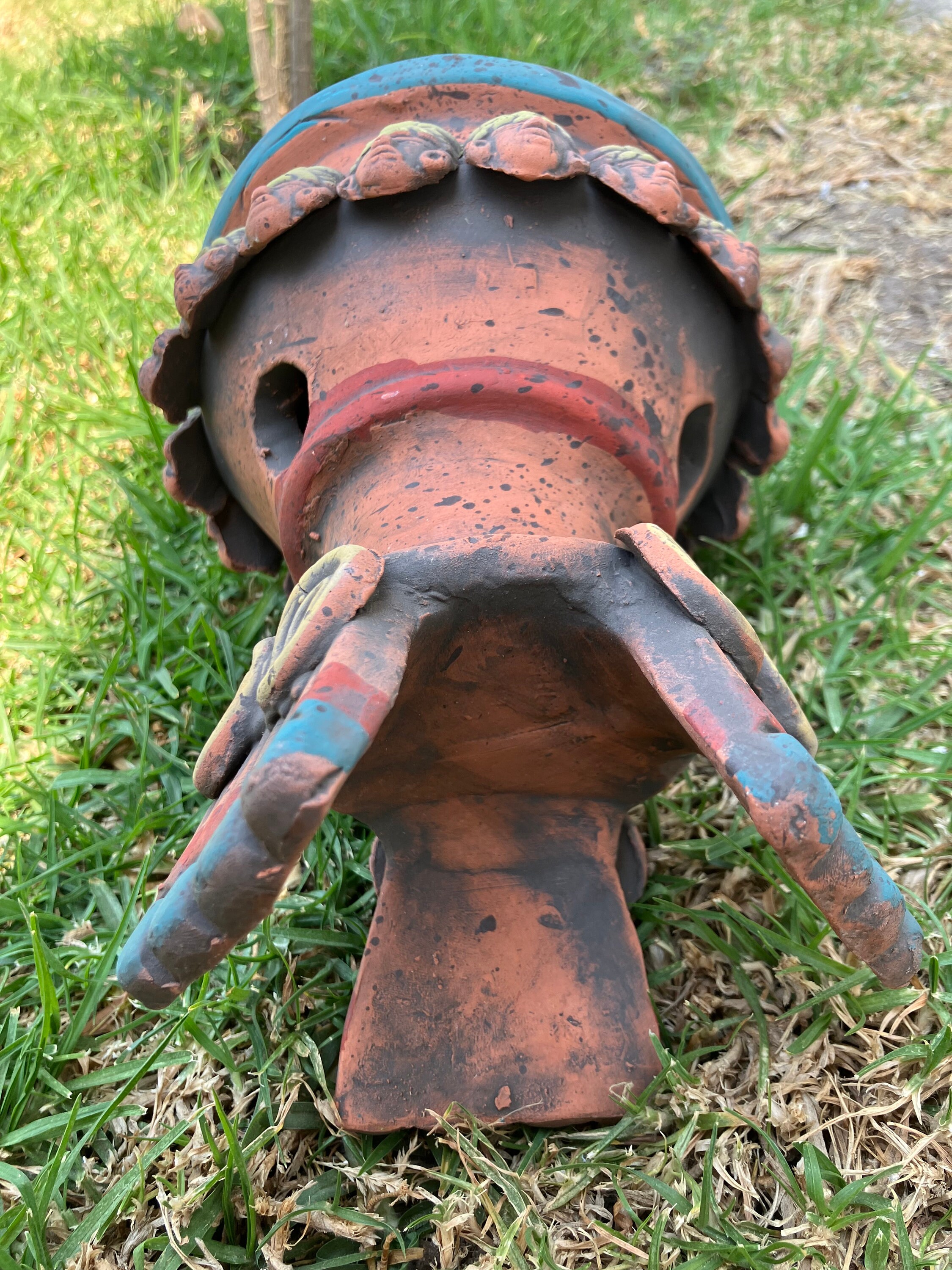 Priestly Brazier Anafre Copalera Popoxcómitl Resin Incense Aztec Mayan ...