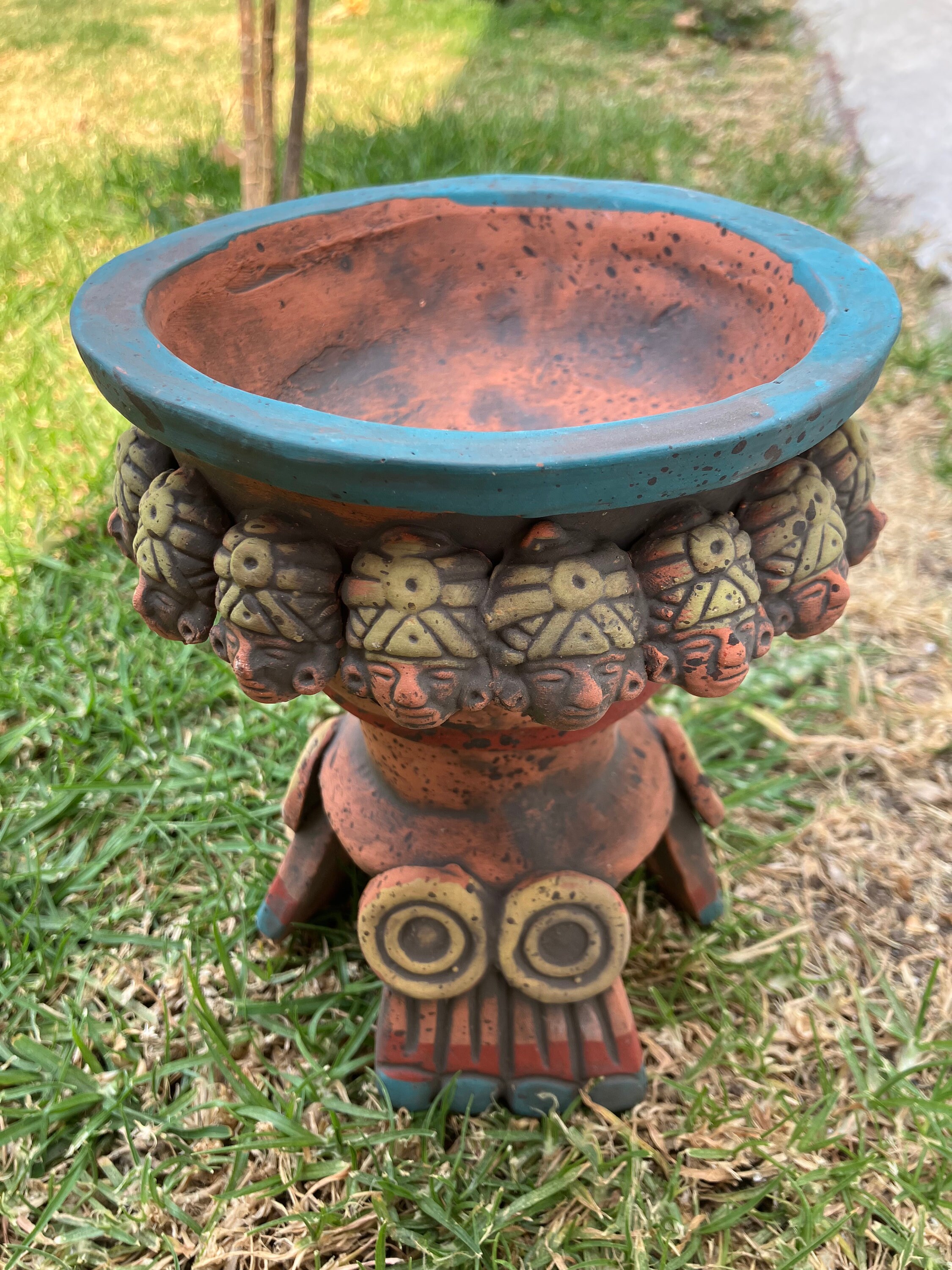 Priestly Brazier Anafre Copalera Popoxcómitl Resin Incense Aztec Mayan ...