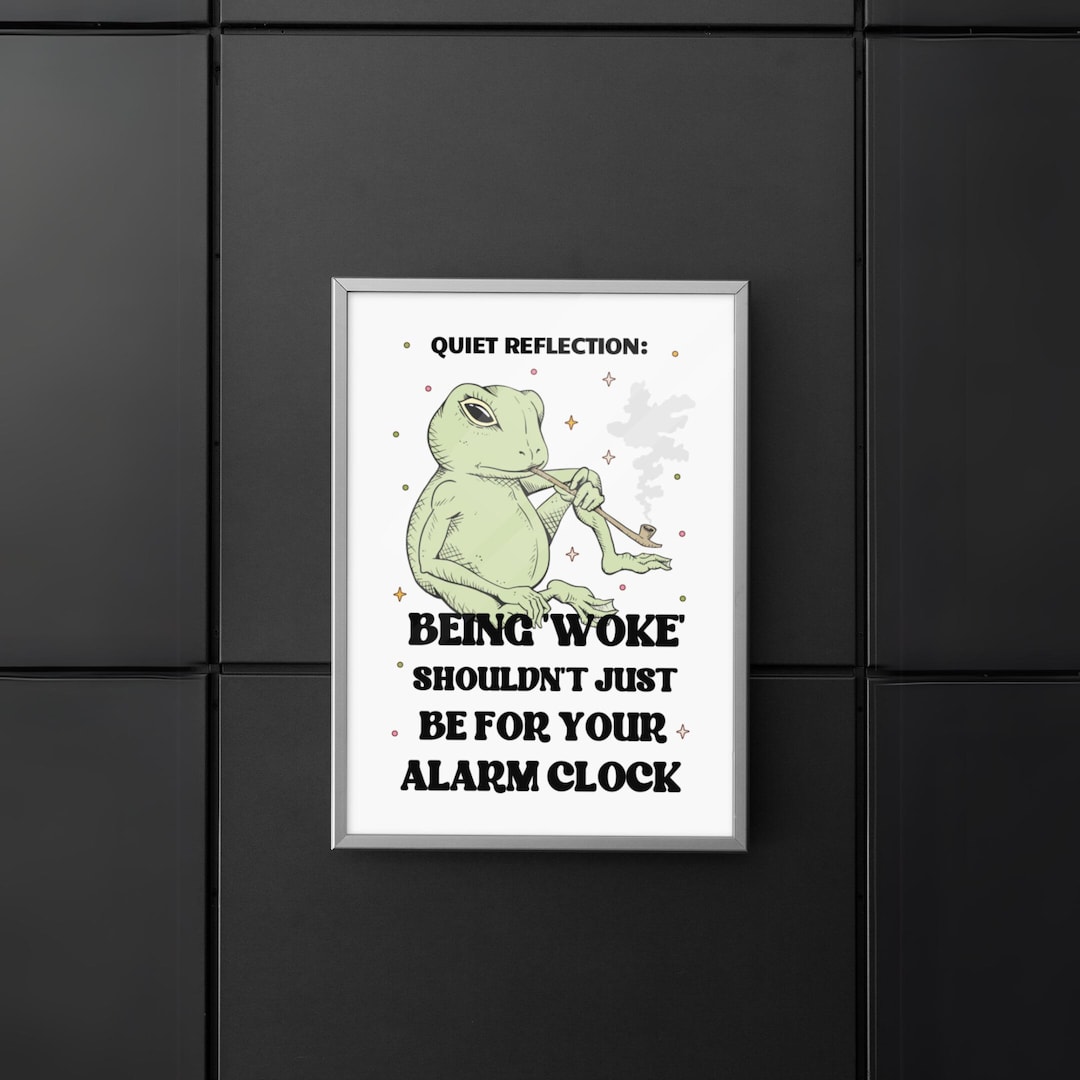 Being Woke: the Protest Lover Satirical Edition Museum-quality Matte ...