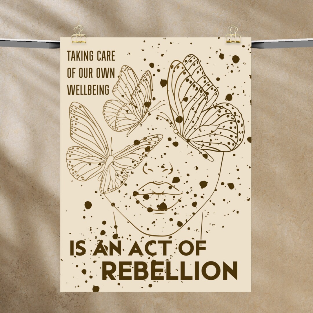 Eco-friendly Meaningful Art Poster: Inspire Change With Art - Etsy
