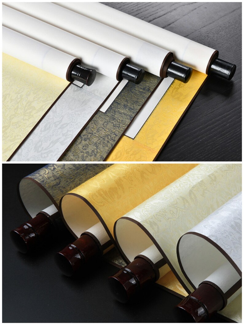 Blank Paper Scroll for Calligraphy Painting, Art Essentials - Etsy