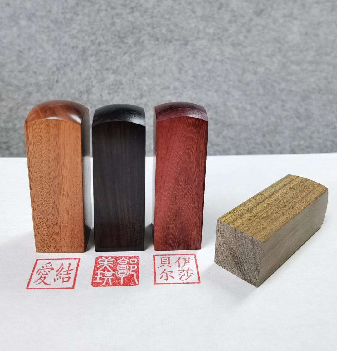 Custom Square Japanese Name Hanko Chop Chinese Name Seal Stamp ...