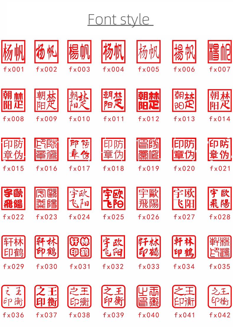 Custom Stone Japanese Name Stamp: Square Hanko Chop, Personalized Stone ...