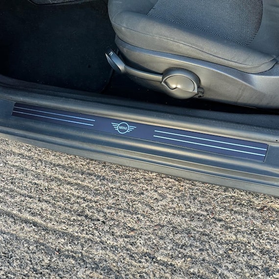 Mini cooper s door sill entry strip store
