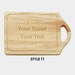 Personalised Handle Chopping Board Engraved Wooden Cutting Board - Etsy UK