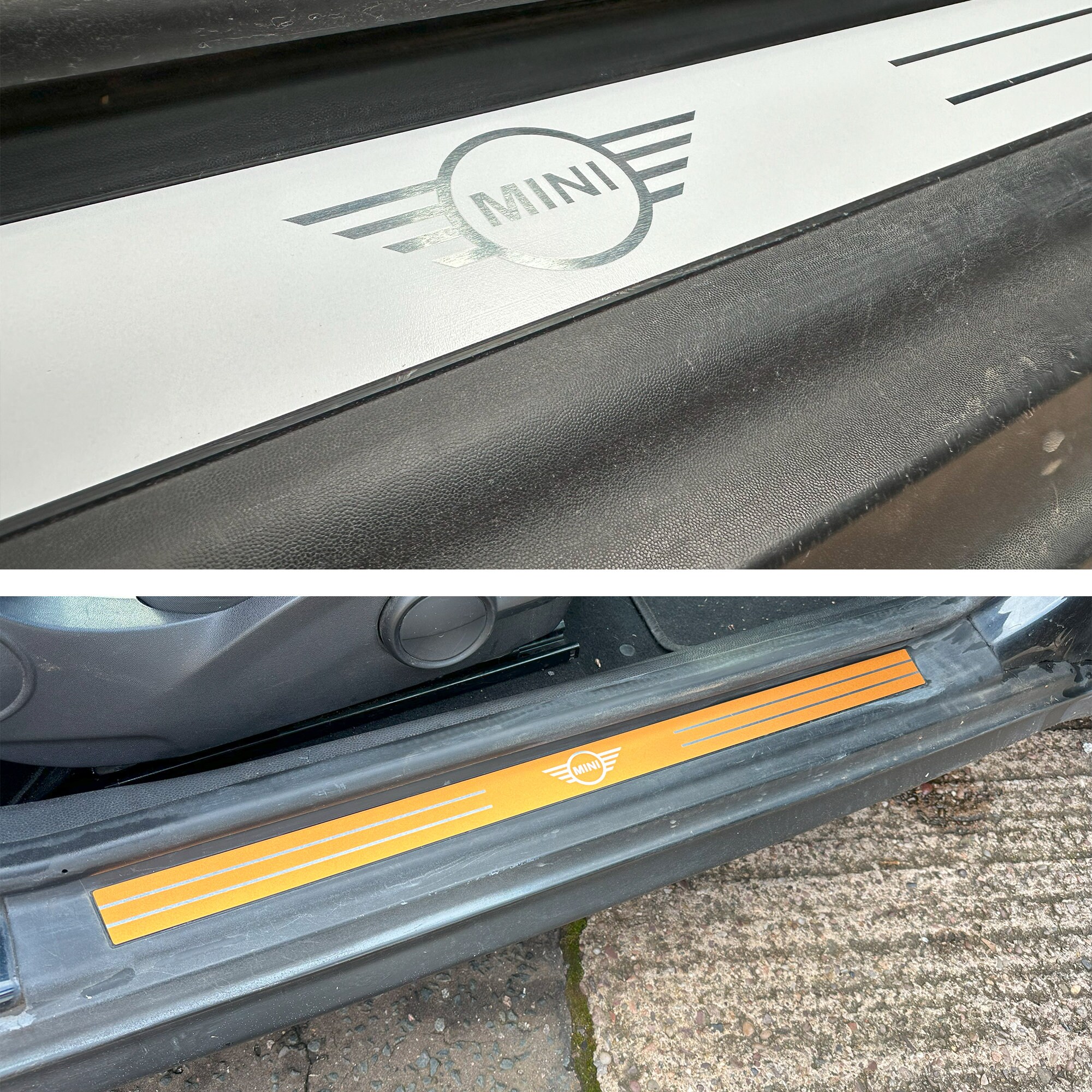 Mini cooper s door sill plate store
