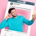 Customisable Social Media Selfie Frame Bespoke Linkedin Effect ...