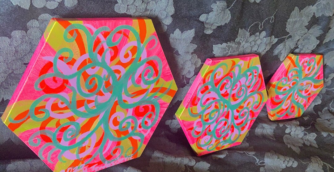 Multi Filigree Abstract, SET - Etsy