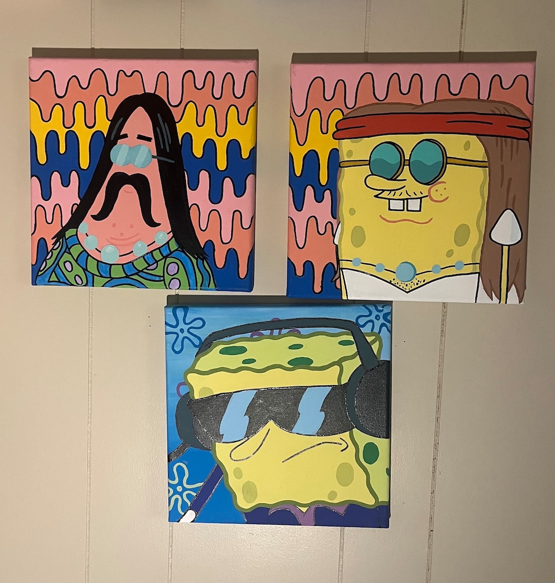 Spongebob Meme Paintings - Etsy