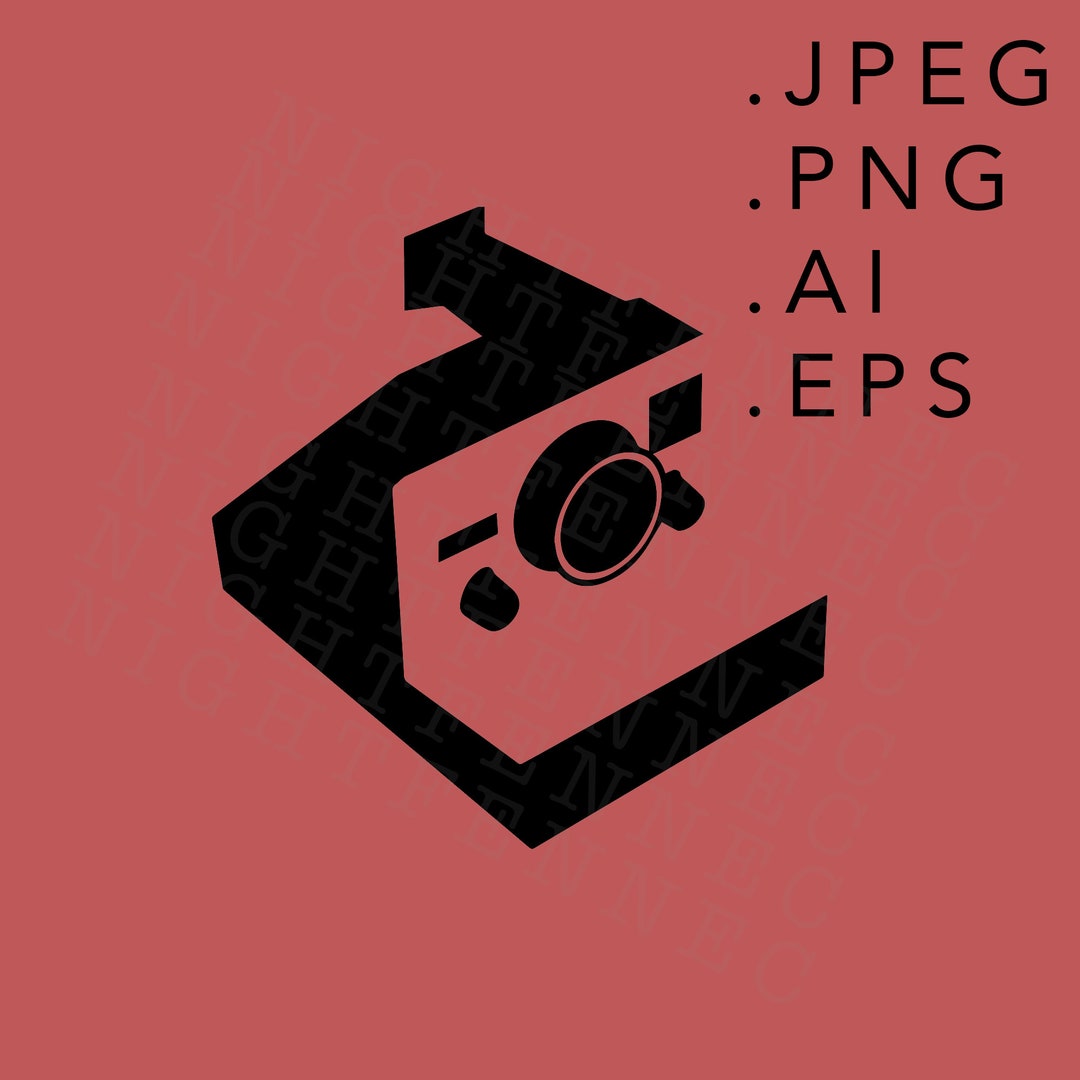 Polaroid Camera Logo Download - Etsy