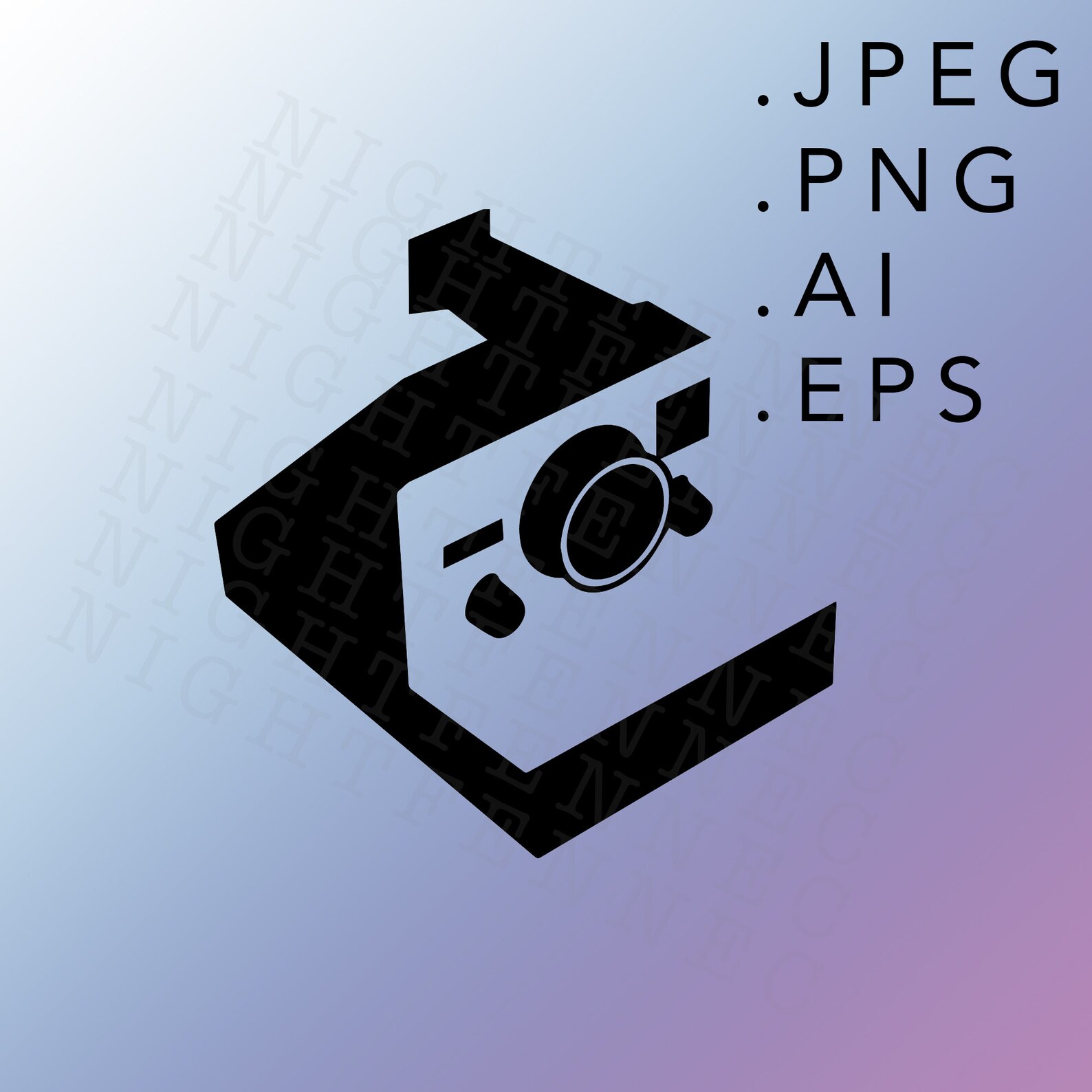 Polaroid Camera Logo Download - Etsy