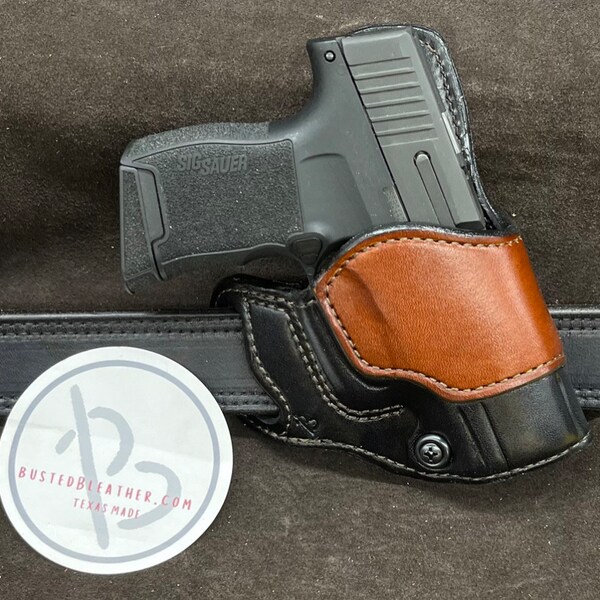 Black Leather Cross Draw Holster - Etsy