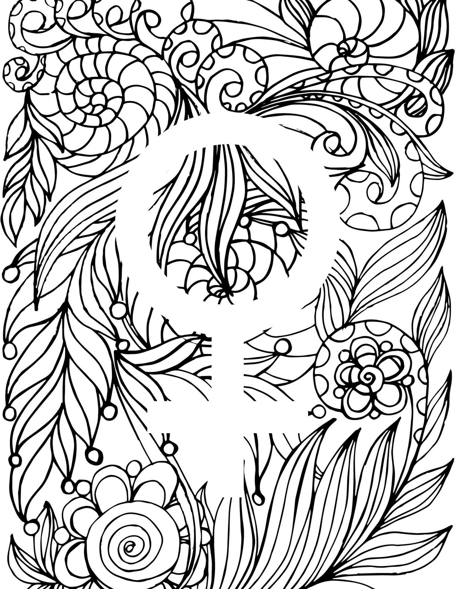 Adult Coloring Book: Female Power - Etsy