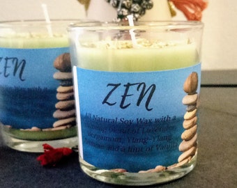 Zen Candle | Etsy