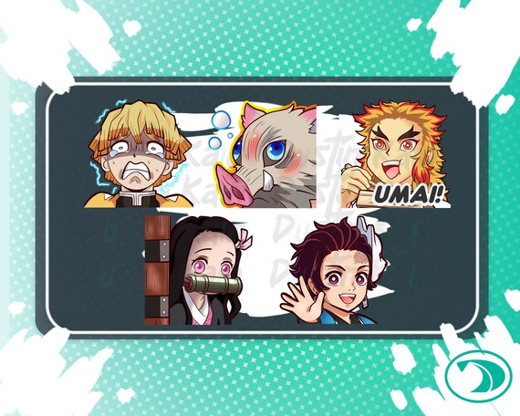 DS Anime Emote Bundle for Twitch and Discord | Etsy