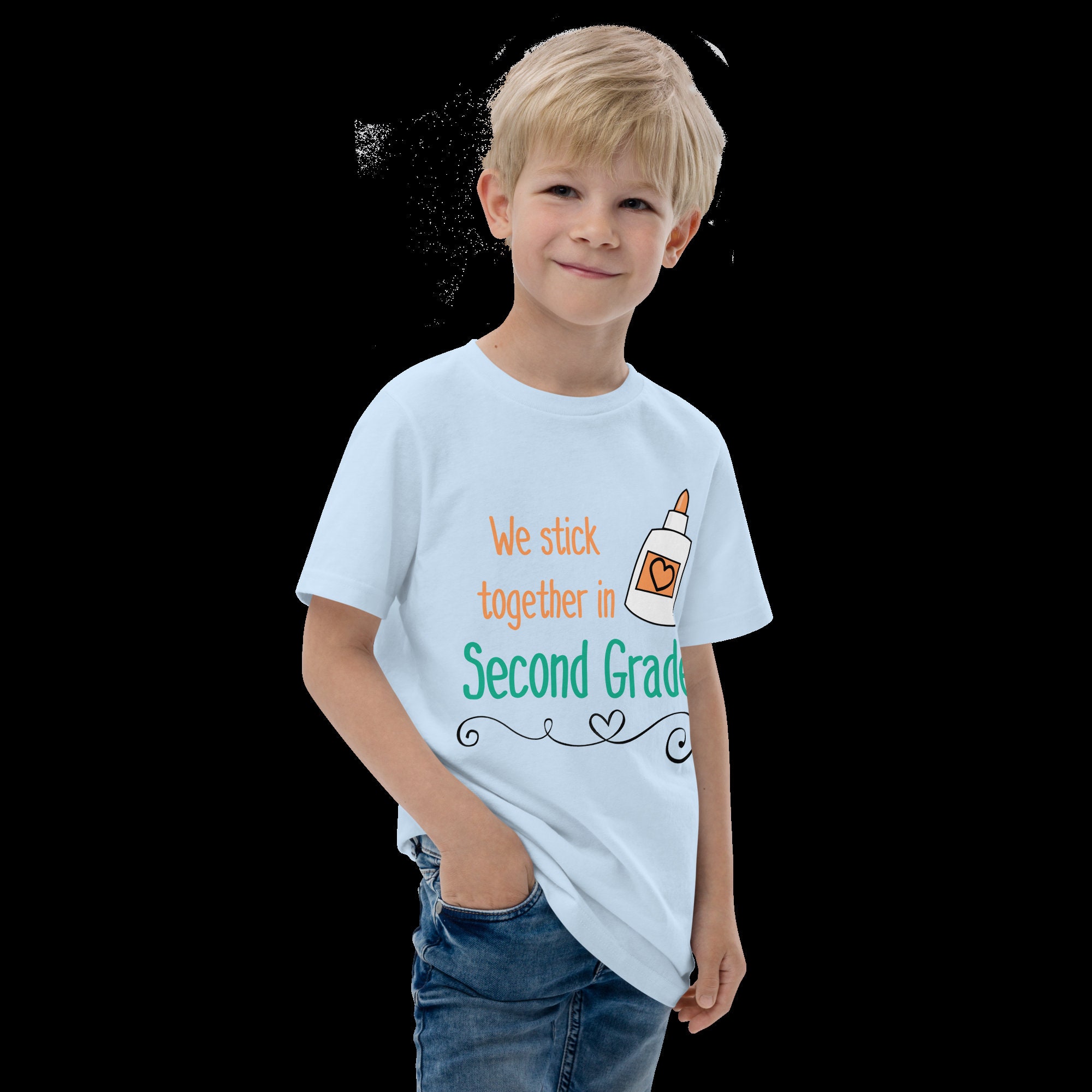 Teacher Shirt SVG, We Stick Together in Second Grade, Teacher Team ...