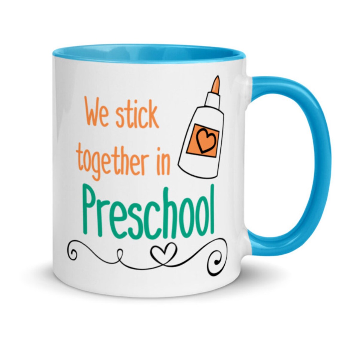 Teacher Shirt SVG, We Stick Together in Preschool, Teacher Team Shirt ...