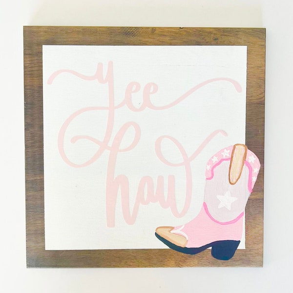 Yee Haw Sign - Etsy