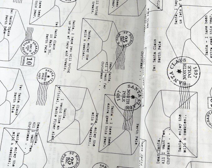 Nicholas- Letters to Santa | Riley Blake | Sold by 1/2 Yard | 30% OFF ...