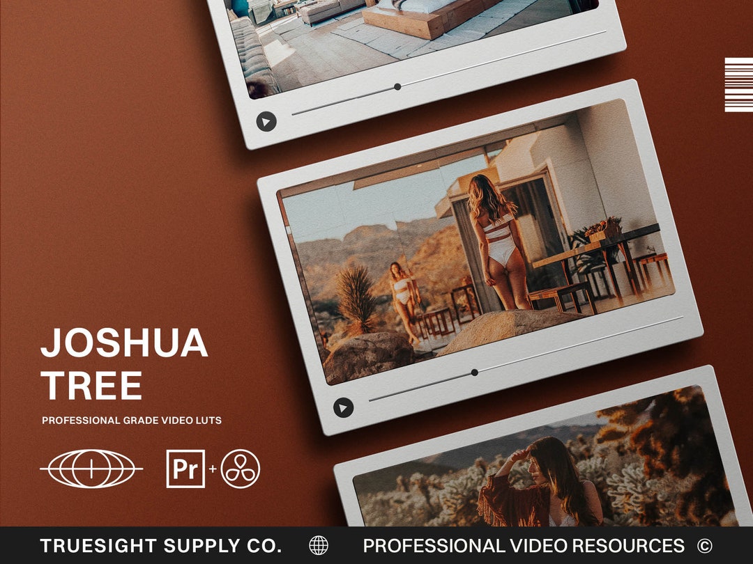 Joshua Tree - Video Luts for Adobe Premier and Davinci Resolve - Etsy