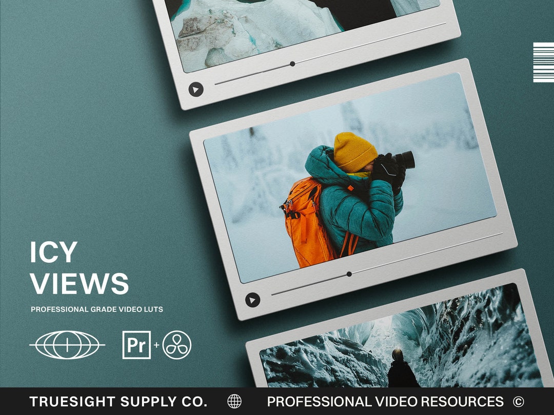 Icy Views - Video Luts for Adobe Premier and Davinci Resolve - Etsy
