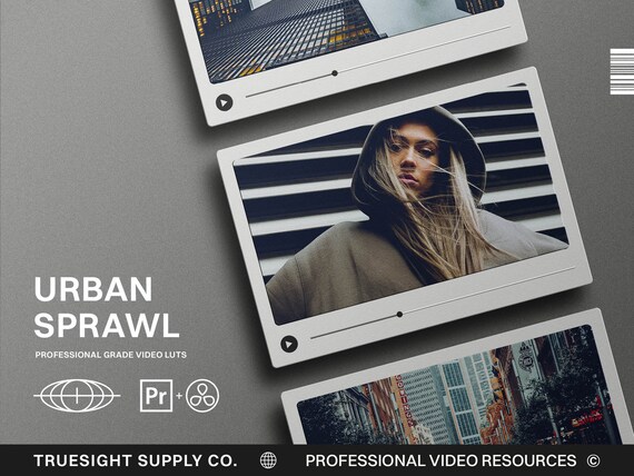 Urban Sprawl Video Luts for Adobe Premier and Davinci - Etsy