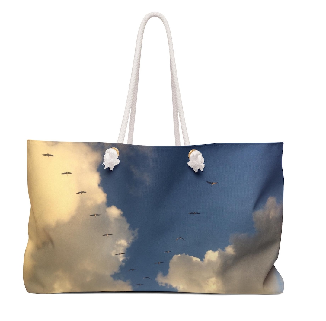 Sky and Clouds Weekender Bag, Totebag, Shoulder Bag - Etsy