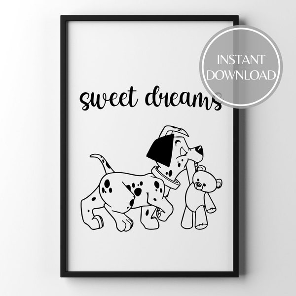 Dalmatian Wall Art - Etsy
