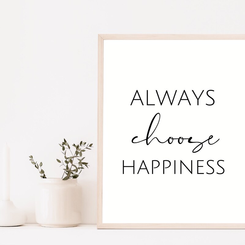 Choose Happiness - Etsy