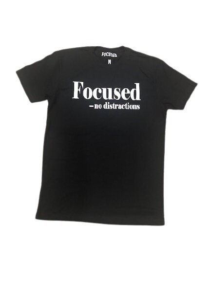 Unisex Focused T-shirt, T-shirt, Motivational T-shirt, Inspirational T ...
