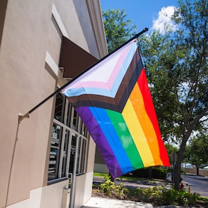 Custom LGBTQ Pride Flag, Custom Name Add to It for Festival, Wall Decor ...