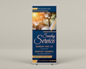 Church Pop up Banner - Etsy