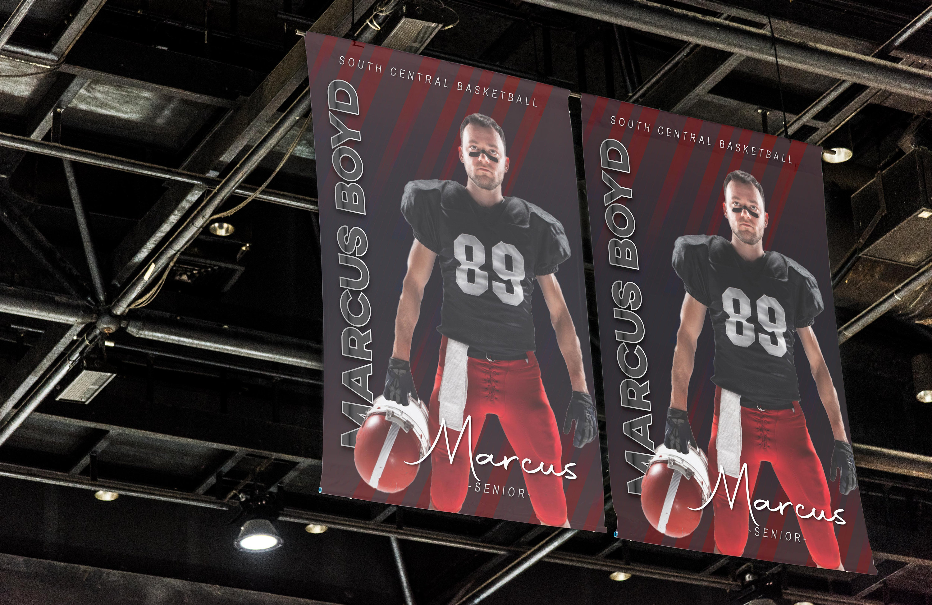 Custom School Sports Team Banners, High School Sports, Football Team ...