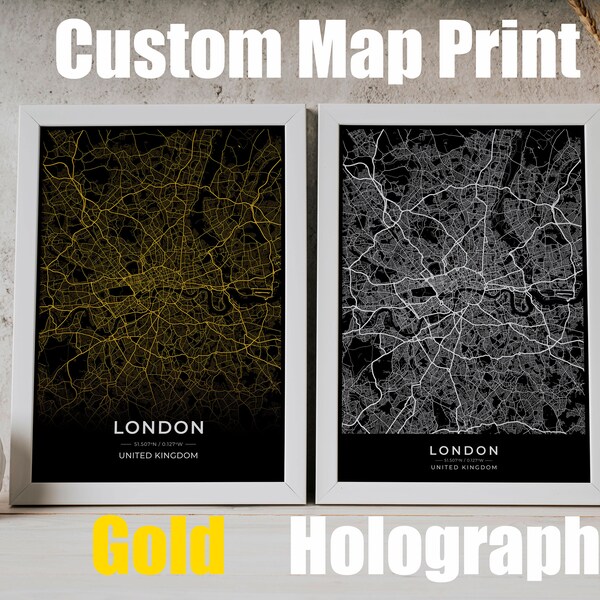 Aesthetic Map - Etsy