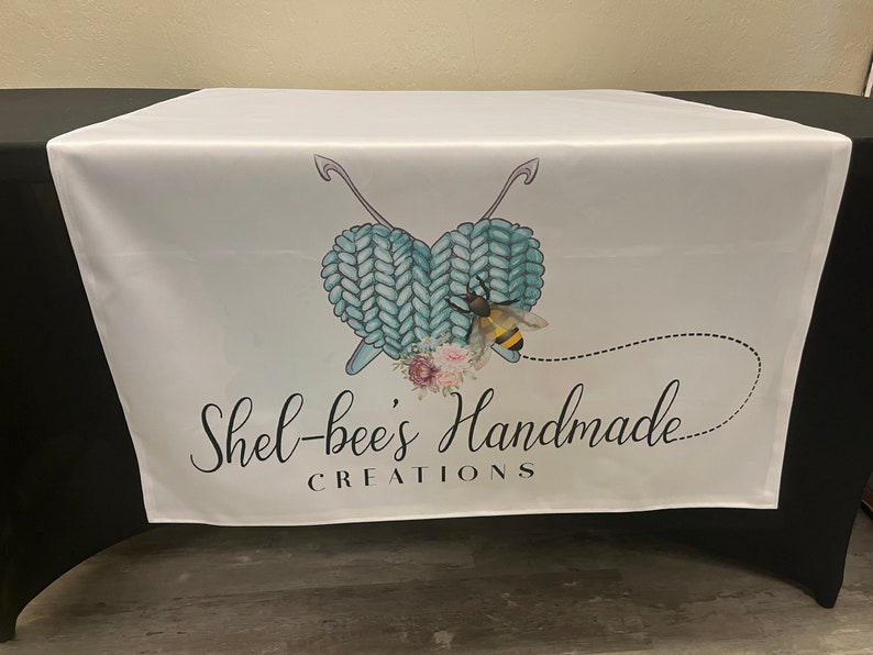 Custom Table Runner Full Color Printing With YOUR Logo and - Etsy
