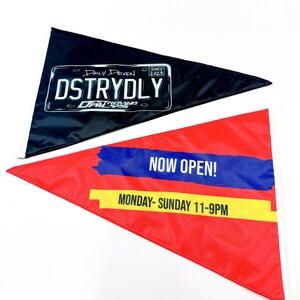 Custom Pennant Flag, Triangle Flag, Boat Pennant Flag, 5x3ft Boat Flag ...