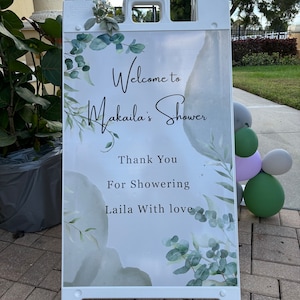 Custom A Frame Signicade Sign 24x36 in | Full Color Prints | 2 Prints ...