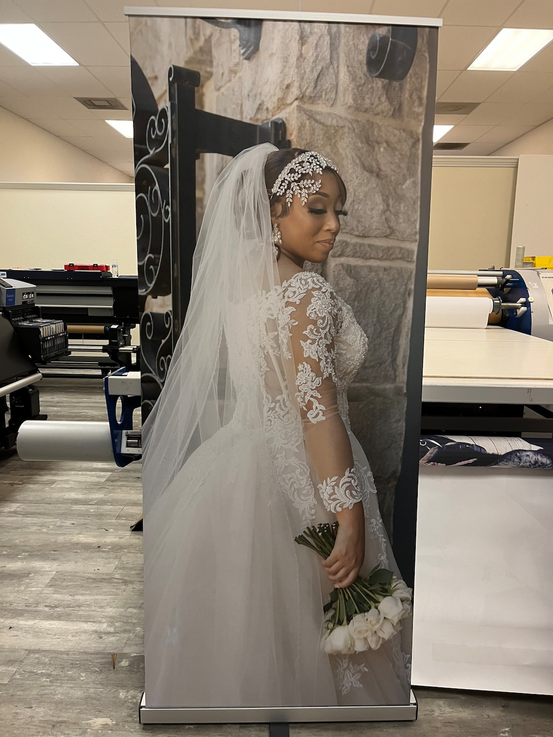 Custom Wedding Retractable Banner Stand INCLUDED With Full Color Print ...