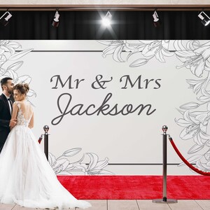Wedding Backdrop, Wedding Banner, Outdoor Wedding Decorations, Wedding ...