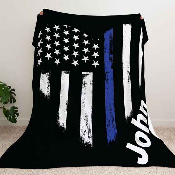 Custom Back the Blue Flag - Etsy