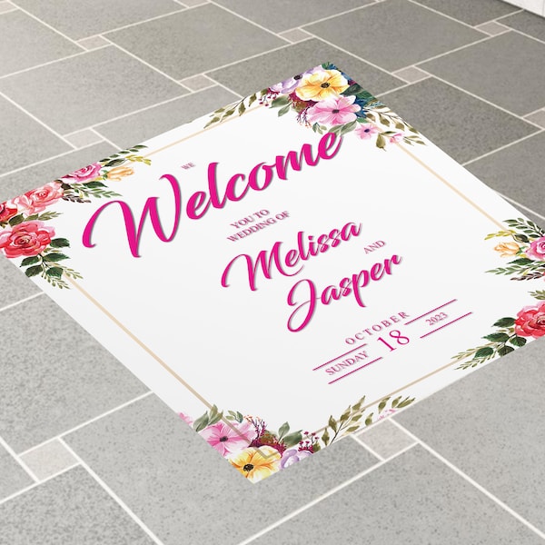 Wedding Floor Decal - Etsy