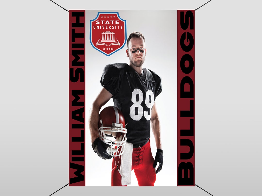 Custom Sports Banner, High School Sports, College Sports , Vinyl Banner ...