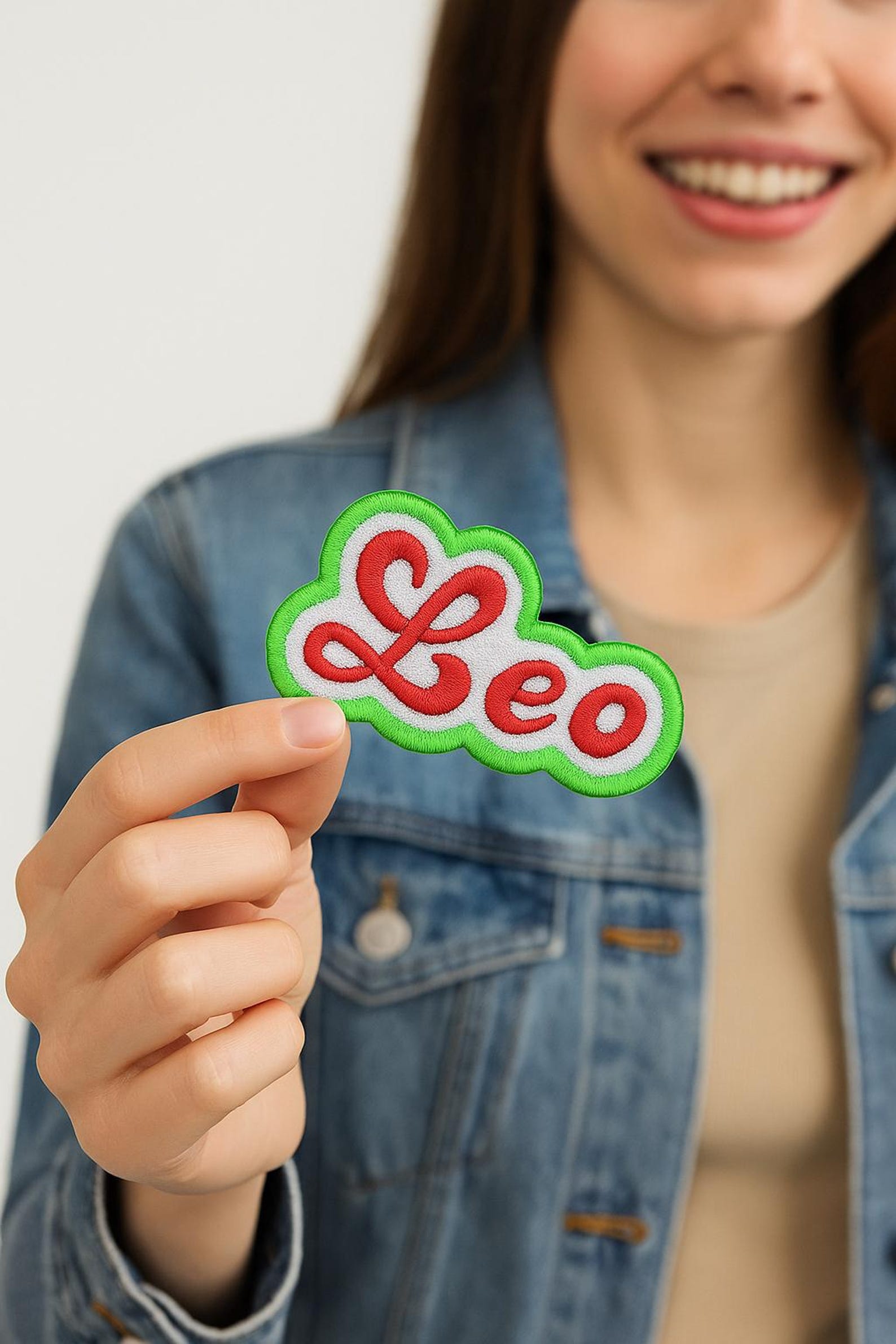 Custom Embroidered Name Tags, Personalized Name Patch for Lab Coat ...
