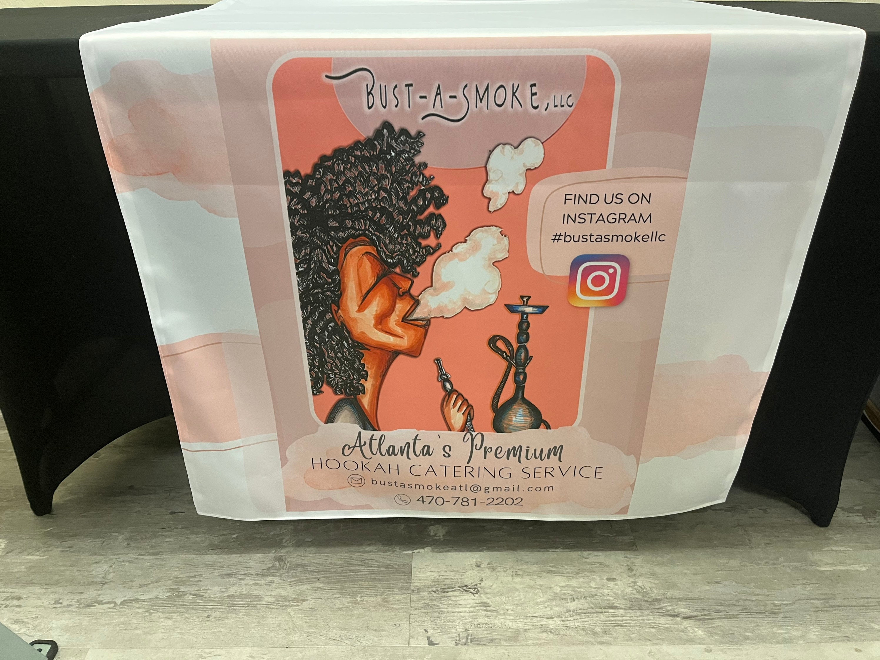 Custom Table Runner Full Color Printing With YOUR Logo and - Etsy