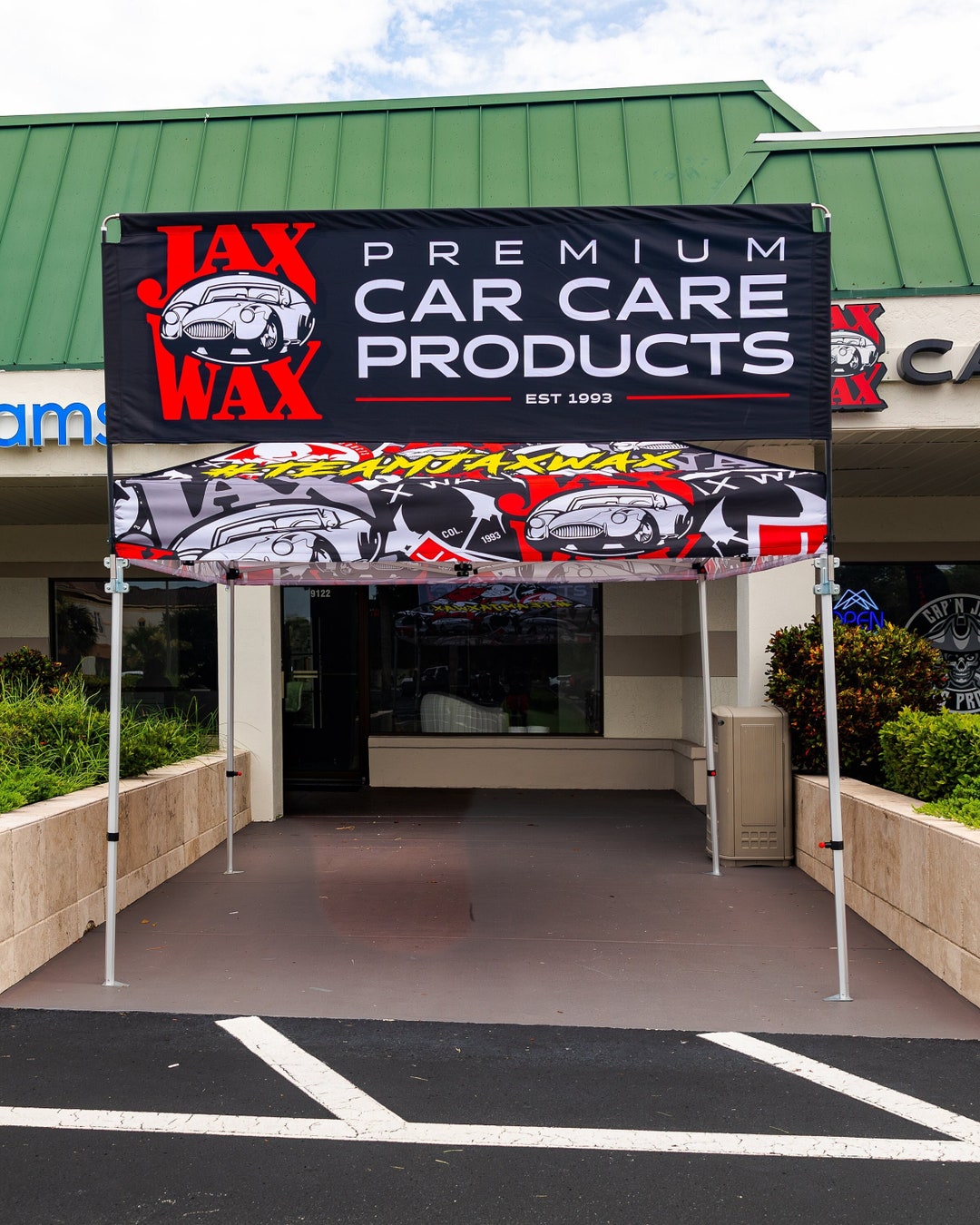 Custom Tent Billboard Banner - Custom Print for 10x10ft Tents - Durable ...