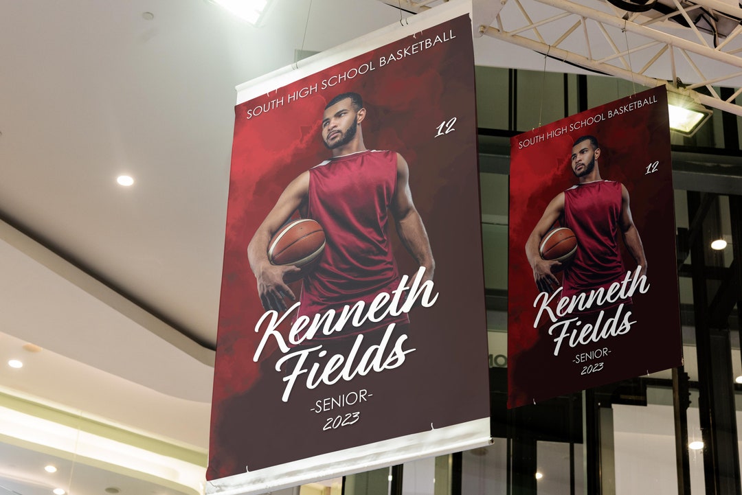 Custom Basketball Team Banners, High School Sports, Vinyl Banner ...