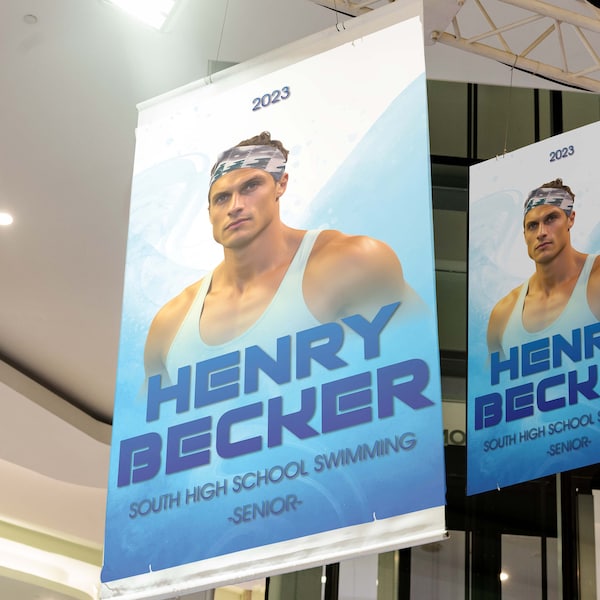 Swim Team Banner - Etsy