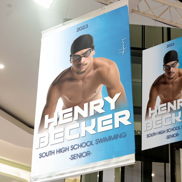 Swim Team Banner - Etsy