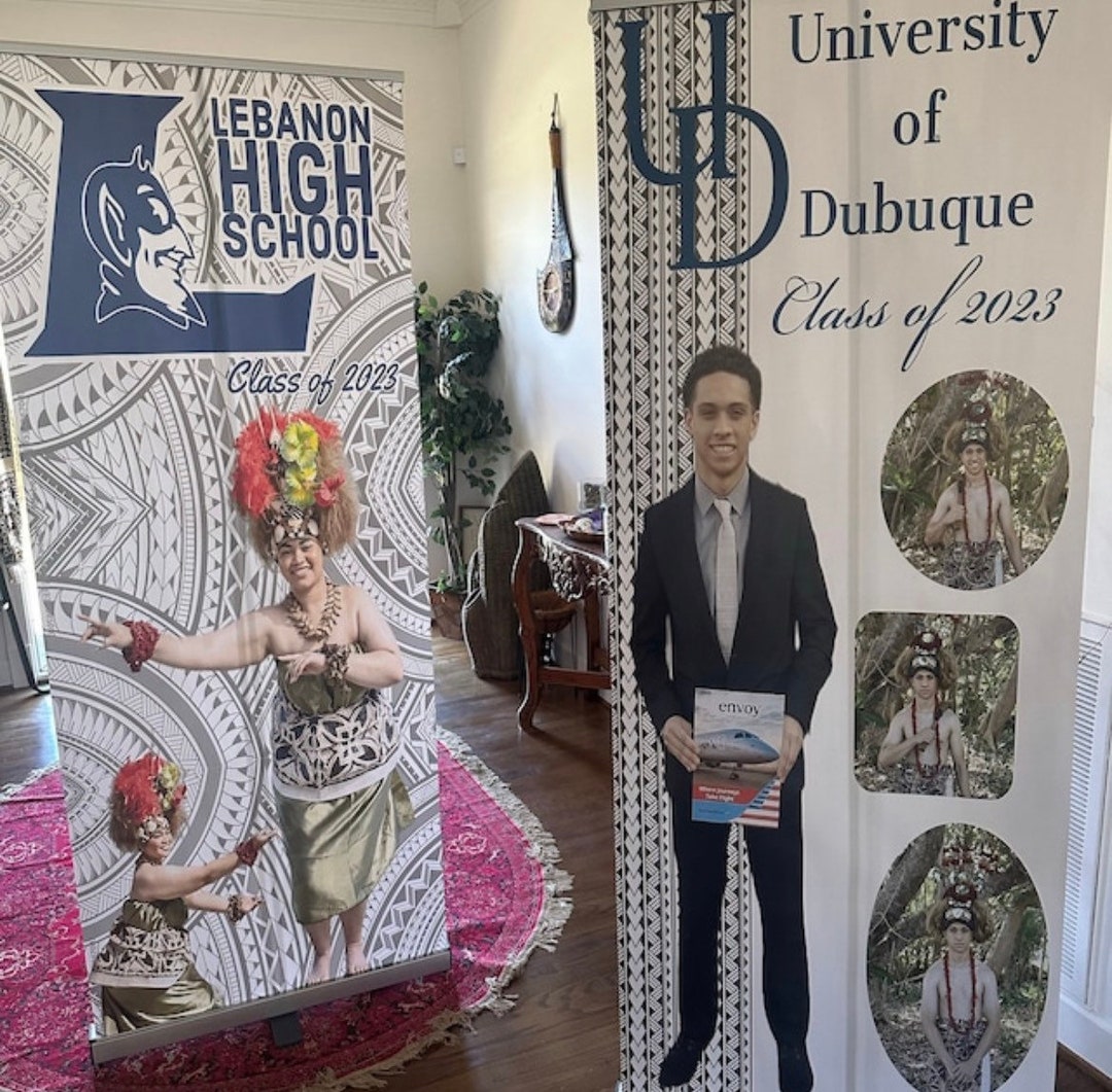 Custom Graduation Retractable Banner Stand INCLUDED With Full Color ...